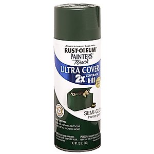 Rust-Oleum Painter's Touch Ultra Cover Semi-Gloss Hunter Green Spray Paint 12 oz.
