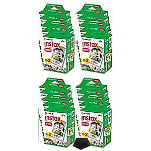 Fujifilm Instax Mini Instant Film (20 Twin Packs, 400 Total Pictures) for Instax Cameras