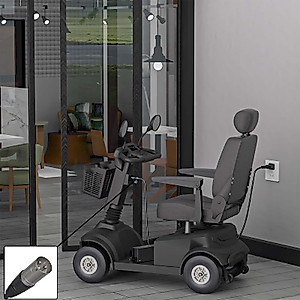 24V 2A Electric Scooter Charger with 3-Pin XLR Connector for Go-Go Elite Traveller SC40E/SC44E, Jazzy Power Chair,Pride Hoveround Mobility,Mountain Trailz,Schwinn S300/S350,Ezip 400/500/650/750/900