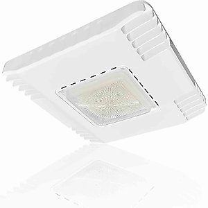 150W LED Canopy Light, 21000LM 5700K Daylight White Gas Station Canopy Light, Surface Mount Commercial Garage Lighting(600W HID/HPS Equivalent), IP65 Waterproof 90-277VAC UL&DLC Listed