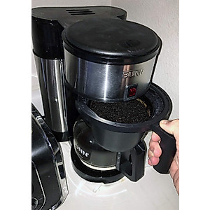 NRP Mesh Bottom Coffee Permanent Filter Universal Fit 10-cup BUNN Coffeemaker BTX, GRX, HG, HT NHB, NHS, ST & Other 12cup Filter Coffeemakers