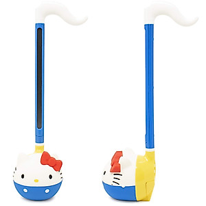 Otamatone Classic Hello Kitty [Officially Licensed Sanrio] Japanese Character Electronic Musical Instrument Portable Synthesizer from Japan Maywa Denki for Children Kids and Adults Gift
