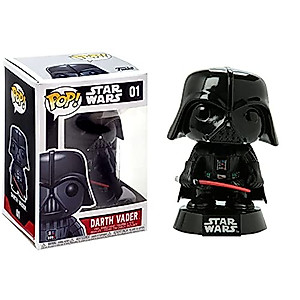 POP Star Wars: Classic Darth Vader 01 Funko Pop Vinyl Figure (Bundled with Compatible Pop Box Protector Case), Multicolored, 3.75 inches
