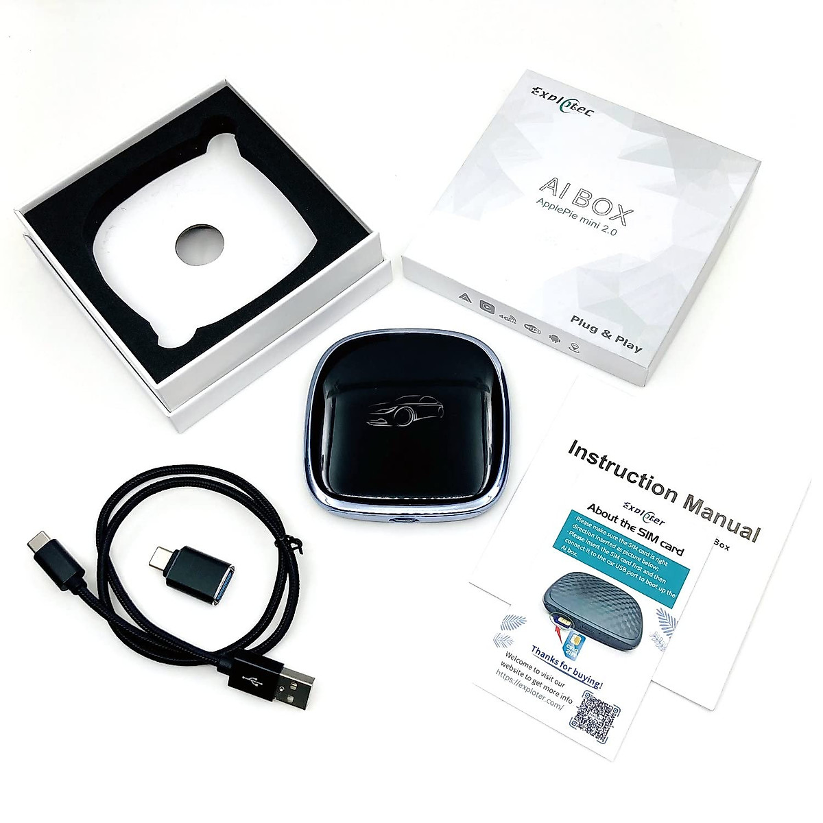 EXPLOTEC AI 996 Max Wireless CarPlay Android 10 OEM Car Audio Receiver