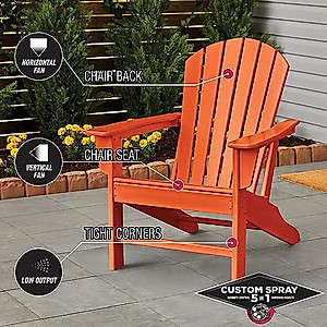 Rust-Oleum 376894 Stops Rust Custom Spray 5-in-1 Spray Paint, 12 oz, Gloss Orange