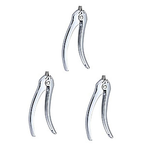 BESTonZON 3pcs Clam Opener Cover Clip Crab Tools Home Tools Specialty Tools Shellfish Clam Rake with Basket Seafood Opening Cutter Sturdy Clam Opening Tool Daily Use Clam Opener Clam Clip