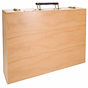 Art Advantage Wood Art Box 16.5x3.25x13.5 Large