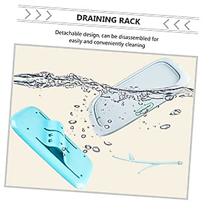 Alipis Bottle Drying Rack Baby Bottle Holder Portable Clothes Drying Rack Portable Dryers Utensil Drying Rack Basket Kitchen Dish Rack Organizer Milk Cup Drying Holder Cup Rack Small Mug