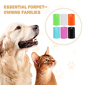 BUWUSMU 90 Pcs Double Side Tooth Pet Flea Comb Bulk for Cats Dogs Lice and Tick Comb for Small Cats Dogs Kitten Indoor(6 COLORS)