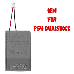 OEM Rechargeable Battery Compatible with Original PS4 DualShock 4 Controller LIP1522 3.65V