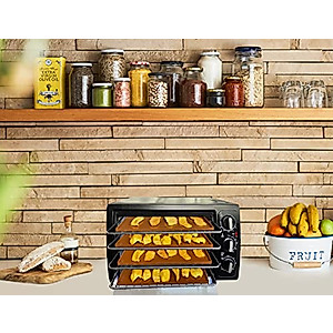 6PCS Silicone Dehydrator Sheets - Nonstick fruit leather trays for dehydrator with Silicone Scraper Compatible with Cosori CP267-FD High Temperature Resistance Reusable for Fruits Meat Vegetables Herbs