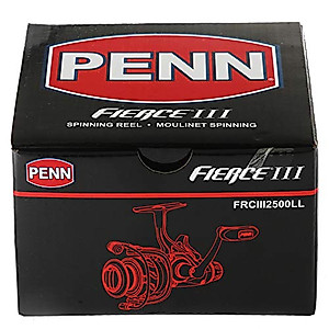 Penn FRCIII2500LL Fierce III 2500 Spin Reel Live Liner RH/LH Front