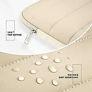 Bagasin Puffy Laptop Sleeve Case 13 13.3 inch,Laptop Carrying Case for MacBook Air M2/M1 2022-2018, MacBook Pro 2022-2016 M2 M1, 12.9 iPad Pro 6-3 Gen, Water Resistant Laptop Bag