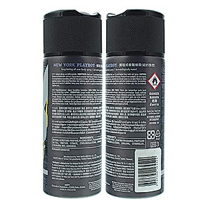 Playboy Fragrances New York Deodorant Body Spray for Men, 5 Ounce