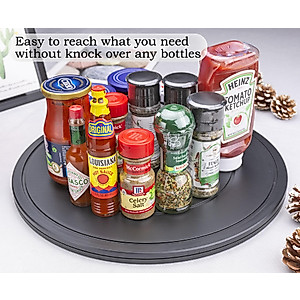 Famgee 16 Inch Lazy Susan Turntable Heavy Duty Rotating Swivel Stand Lazy Susan with Steel Ball Bearings for Flat Panel Monitors, Computer, TV, Speakers, Bonsai, Statue, Cabinet Organizer