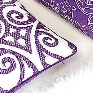 Homey COZY 82018-Aria Accent Pillow, Single, Purple