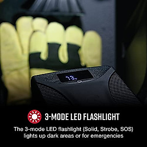 Cobra 1000A Jump Starter - Lithium-ion Jump Starter & Power Bank with in-Car Jump Starting & Fast Charge USB, LED Flashlight, Jump Start Cables, 1000 Amp Peak Power for Any Car, Truck or Boat