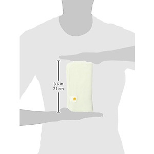 Satsuma Designs Organic Wash Cloths and Wipes 5 Pack, White