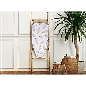 Mabel Home Table Top Ironing Board with Folding Legs, Extra Cover (Leaf)