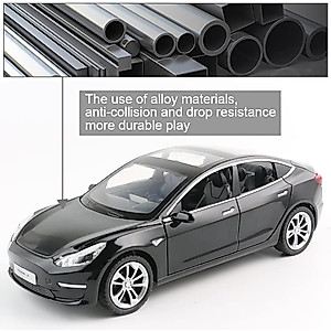 Diecast Toy Car Sian FKP37 Sports Model Car,Zinc Alloy Simulation Casting Pull Back Vehicles,1:32 Scale Supercar Toys with Lights and Music Sound for Toddlers Kids Children Boys Girls Gift (Blue)