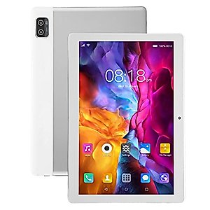 Focket 10.1 inch Android Tablet, Android 12 Tablet 6GB 128GB 1960 x 1080 HD IPS Touch Screen Bluetooth 5.0 2MP 5MP Dual Camera 5G Tablet with Three Card Slots, 8800mAh, WiFi Bluetooth GPS