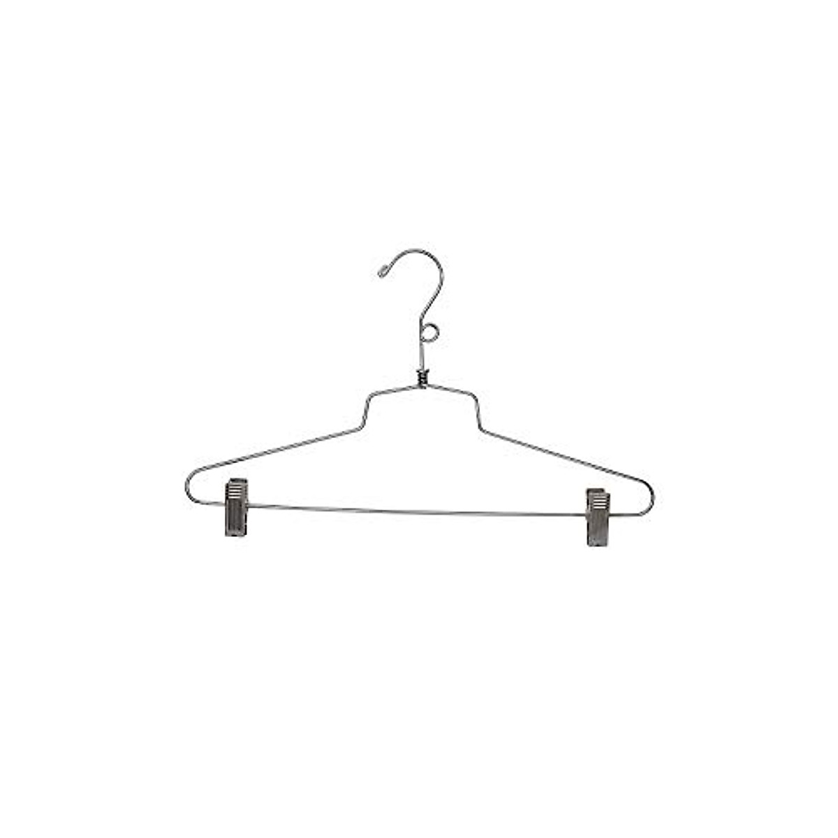 All Purpose Hangers - Metal - Chrome (16 inch) - Case of 20