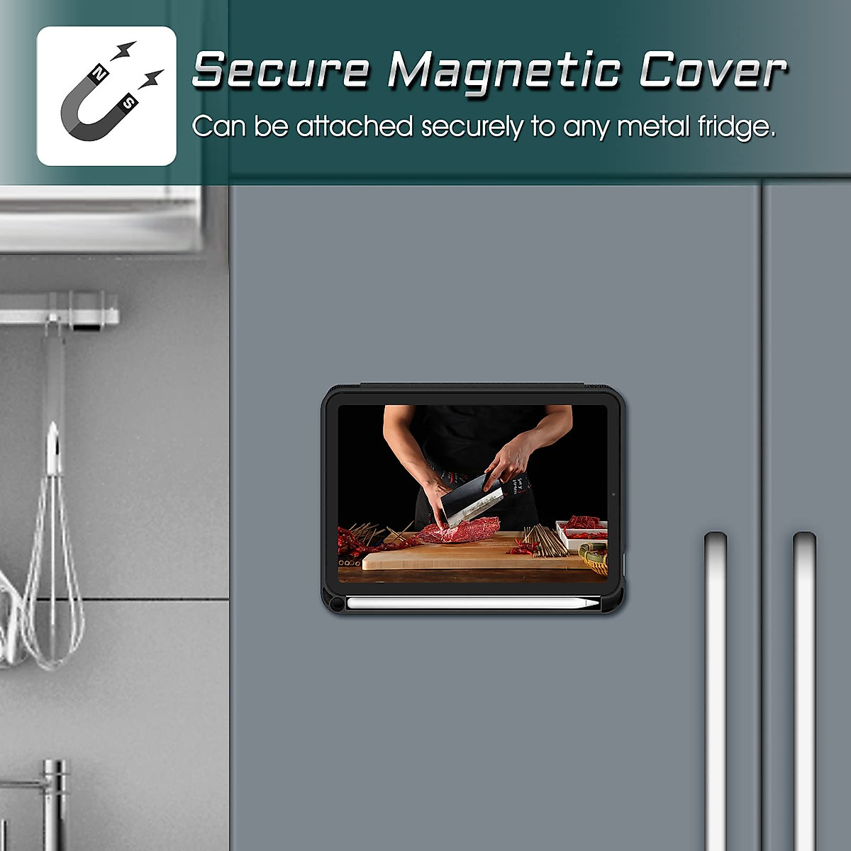 Fintie Magnetic Case for iPad Mini 7 (A17 Pro) 2024 / iPad Mini 6 2021 - Multiple Angle Shockproof Rugged Stand Case, Soft TPU Back Cover for iPad Mini 7th/6th Generation 8.3 Inch, Black