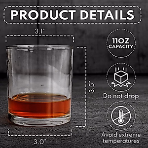 Wrappiness Personalized Engraved Whiskey Glass Gifts For Him, Thanks For All, Romantic Gifts For Husband, Husband Gifts From Wife, Funny Gag Gifts For Him, Anniversary Wedding Gift Ideas