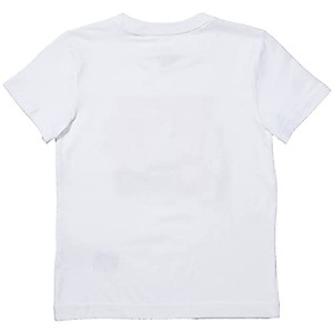 Jordan Boy's Patch Over Tee (Little Kids) White 6 (Little Kid)