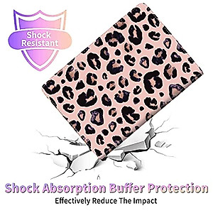 Case for New iPad Mini 6 2021 (6th Generation), Multi-Angle View Adjustable Stand Auto Wake/Slee for iPad Mini 6th Gen 8.3 Inch , Cowhide Skin Leopard Brown Cow