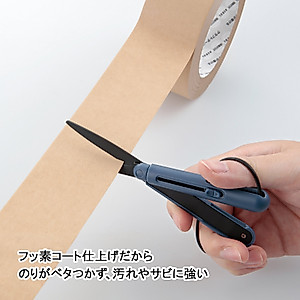 Raymay Fujii SH1002 Scissors, Pen Cut, Compact, Portable Scissors, Premium Fluorine Coat