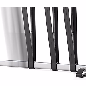 Whitmor 3 Pair Boot Rack - Adjustable Heavy Duty Frame - Black