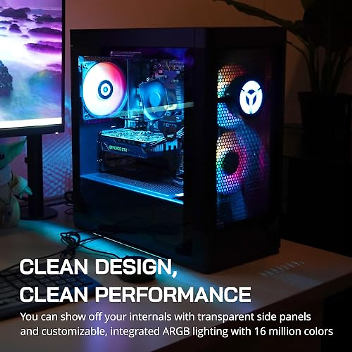 Lenovo Legion 5i Tower Gen 7 Gaming Desktop, Intel Core i7-12700 Processor, 64GB DDR5 RAM, 4TB PCIe SSD + 4TB HDD, NVIDIA GeForce RTX 3060 12G DDR6, Win 11 Pro, Black, 32GB Hotface USB Card