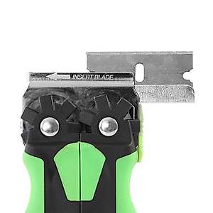 OEMTOOLS 26502 11 Piece Multi-Purpose Razor Blade Scraper, Window Scraper, Sticker Scraper Tool, Flat Blade Scraper, Plastic Razor Scraper