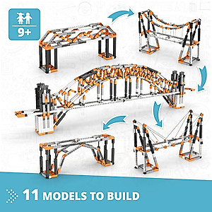 Engino - STEM Toys, Architecture Set: Eiffel Tower, Sydney Bridge - Building Toys, Educational Toys for kids 9+, Gifts for Boys & Girls (11 Model Options)