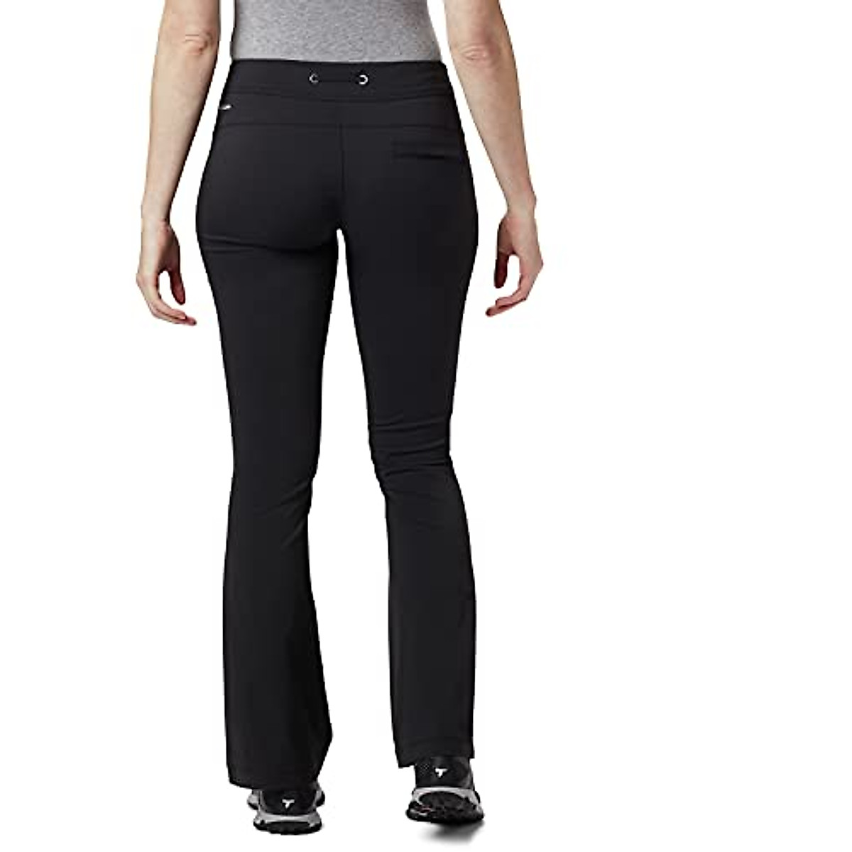 Columbia Women's Anytime Outdoor Boot Cut Pant, Black, 8