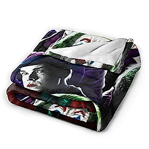 Blanket Throw Blankets Ultra Soft Flannel Lightweight Throws for Couch, Bed, Plush Fuzzy Flannel Microfiber Warm Thermal Blanket All Seasons Use 60"x50"