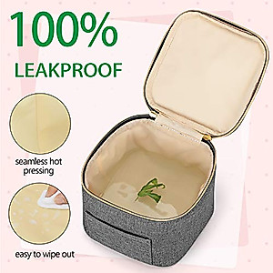 Teamoy Breastmilk Cooler Bag, Baby Bottles Bag for up to 4 Large 5 Ounce Bottles Without Nipple, Perfect for Working Mom Mother, (Bag ONLY), Gray