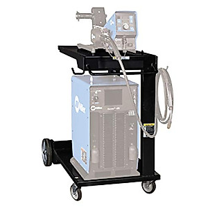 Miller Running Gear/Cylinder Rack For Axcess E 300/E 450 Welding Power Source (For Use With Dual Feeder), Package Size: 1 Each