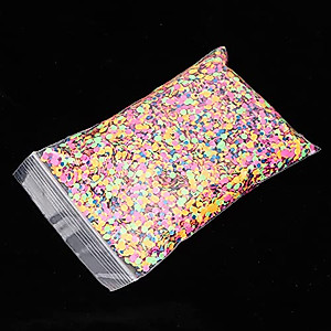 Crafts Sequins, Cosmetic Festival Chunky Glitters DIY Craft Circle Chunky Glitter for Wedding Festival for Household for Nail Salon