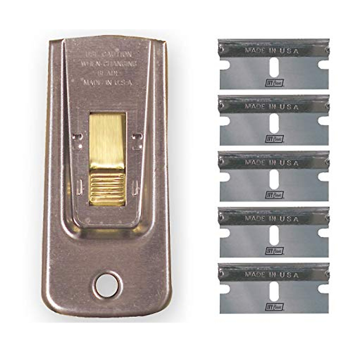 IVY Classic 11156-3: Razor Blade Scraper with 5 Blades, USA, Contains 3 Scrapers + 3 Packs of 5 Blades