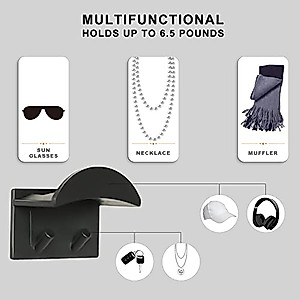 OCSOHO 12 PCS Baseball Caps Hat Racks,Minimalist Adhesive Cap Hat Hooks for Wall Mount,Strong Hold Hat Hangers Organizer,No Drilling,Hat Holder Organizer for Wall,Door,Closet,Office,Bedroom