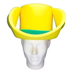 FOAM PARTY HATS: Giant Turd Ferguson Cowboy Hat - Handmade Cowboy Hat - Vintage Cowboy Hat - Cowboy Party Hat - Cowboy Hat for Men - 40 Gallon Hat