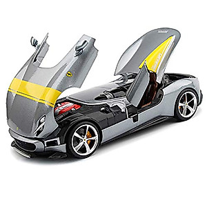 Bburago Ferrari Monza SP1 1/18 Diecast Model Car 16013 Silver
