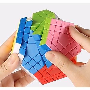 Cuberspeed Shengshou gigaminx v2 Speed Cube stickerless Megaminx 5x5 Layer Magic Cube Gigaminx Speed Cube 5x5 Cube