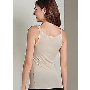 Jockey Women's Undershirt Supersoft Cami, Light Beige, XL