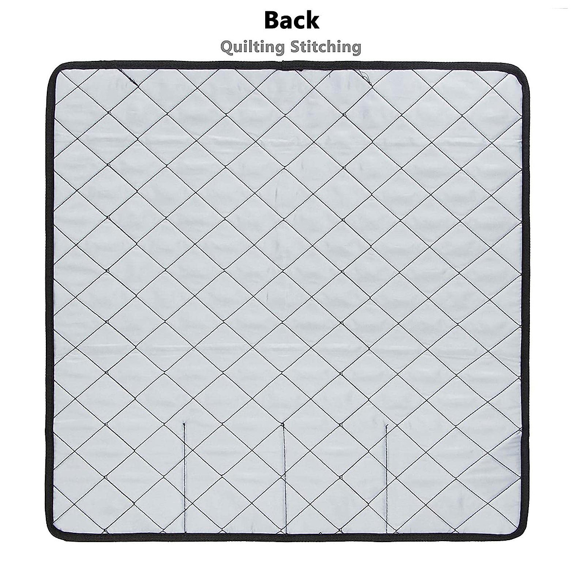 Garende Sewing Machine Mat with Storage Pockets Water-Resistant Sewing Machine Tools Organizer for Table Sewing Machine Pad (Black)