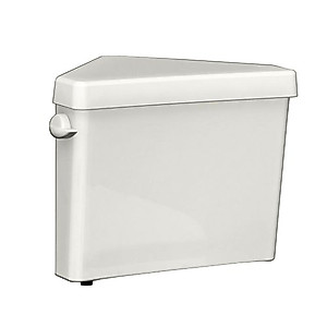 American Standard 4338001.020 Cadet 3 Triangle 1.6 GPF Toilet Tank Only, White