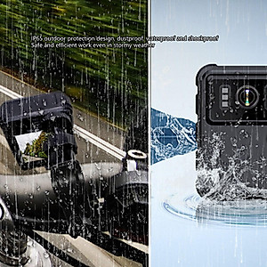 Eulbevoli Sports Camera, Ultra HD Sports Camera Back Clip Large Wide Angle Video Recording for Outdoor