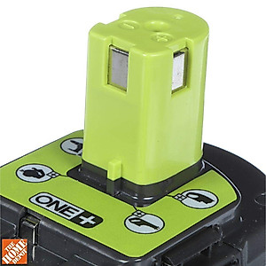 Ryobi P107 18V One+ Compact Lithium+ Battery, 5.71 " x 7.16 " x 3.39"